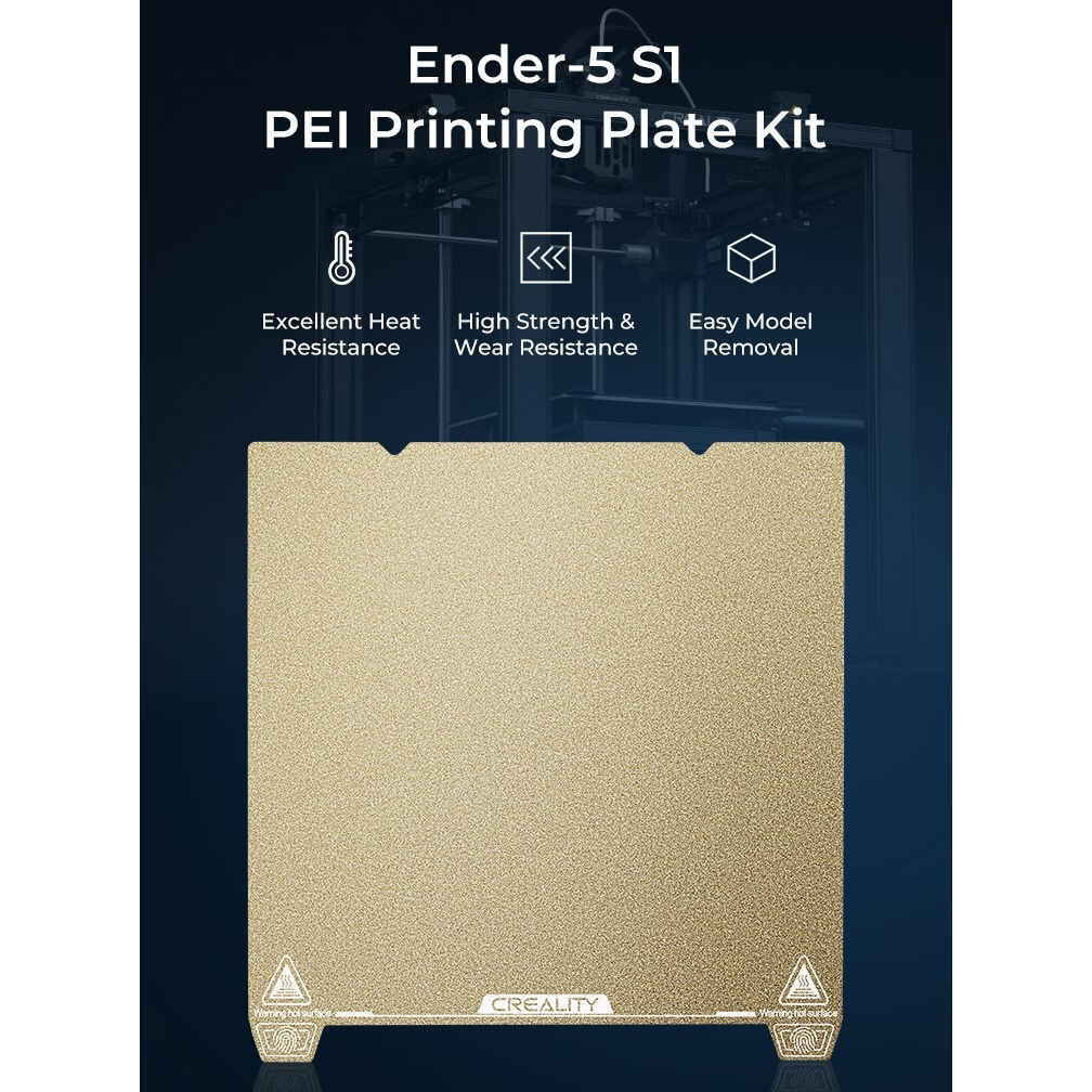Pei Printing Plate Kit for Creality Ender 5 S1/ Ender 3 V3 SE/ Ender 3 V3 KE/ K1 3d printer ...