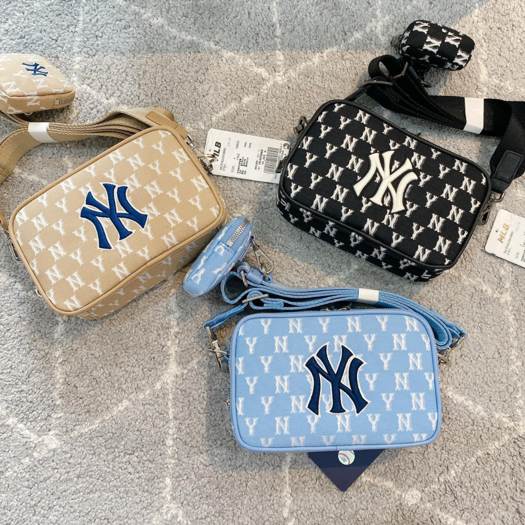 [ Felix STANDARD 1:1] Mini MLB Monogram Jacquard Crossbody Bag New York ...