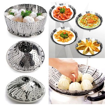 Steamer Griddle, Multifunctional Steamer Basket Made of High Quality ...