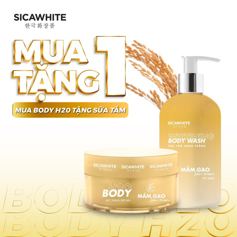 Body Sprout H20 Fermented Rice Sprout White Fast Moisturizing (free ...