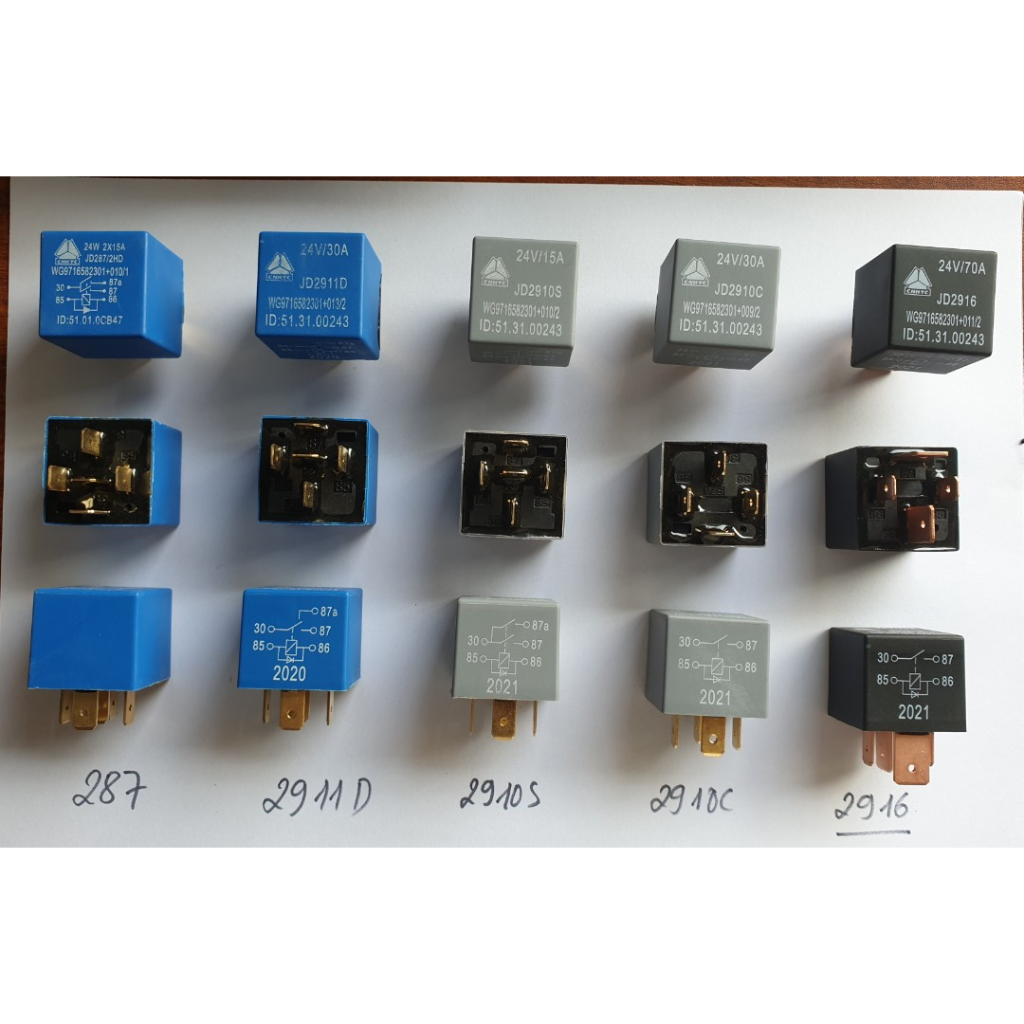 Howo General Relay 287 2911D,2910S,2910C | Shopee Philippines