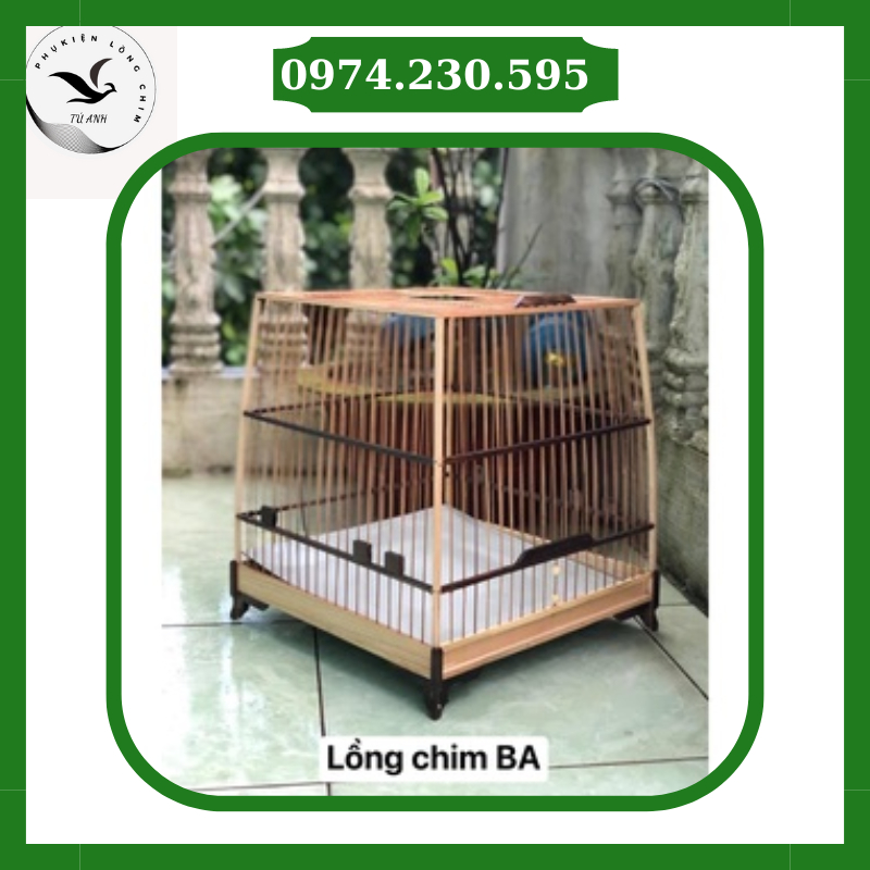 Thai crested bird cage frame from Bao Anh Bird Cage Factory, square ...