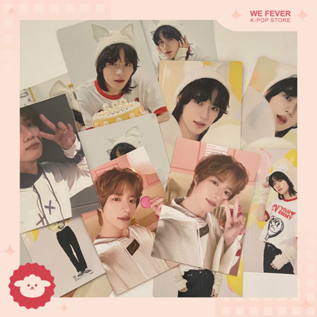 Beomgyu TXT Birthday Big Corner Card Retail, Frozen mini photocard ...