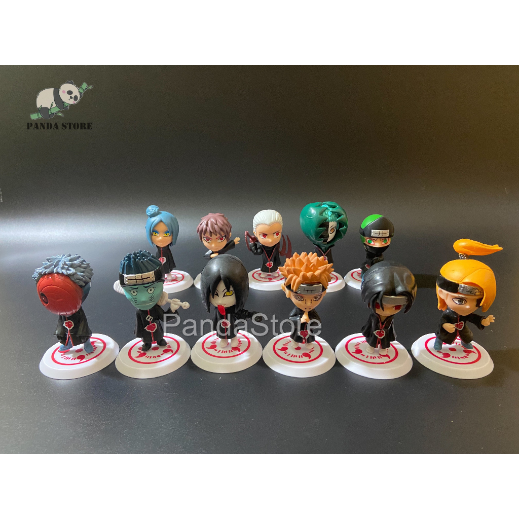 [PANDA Store] COMBO 11 akatsuki chibi characters Konan Pain Zetsu ...