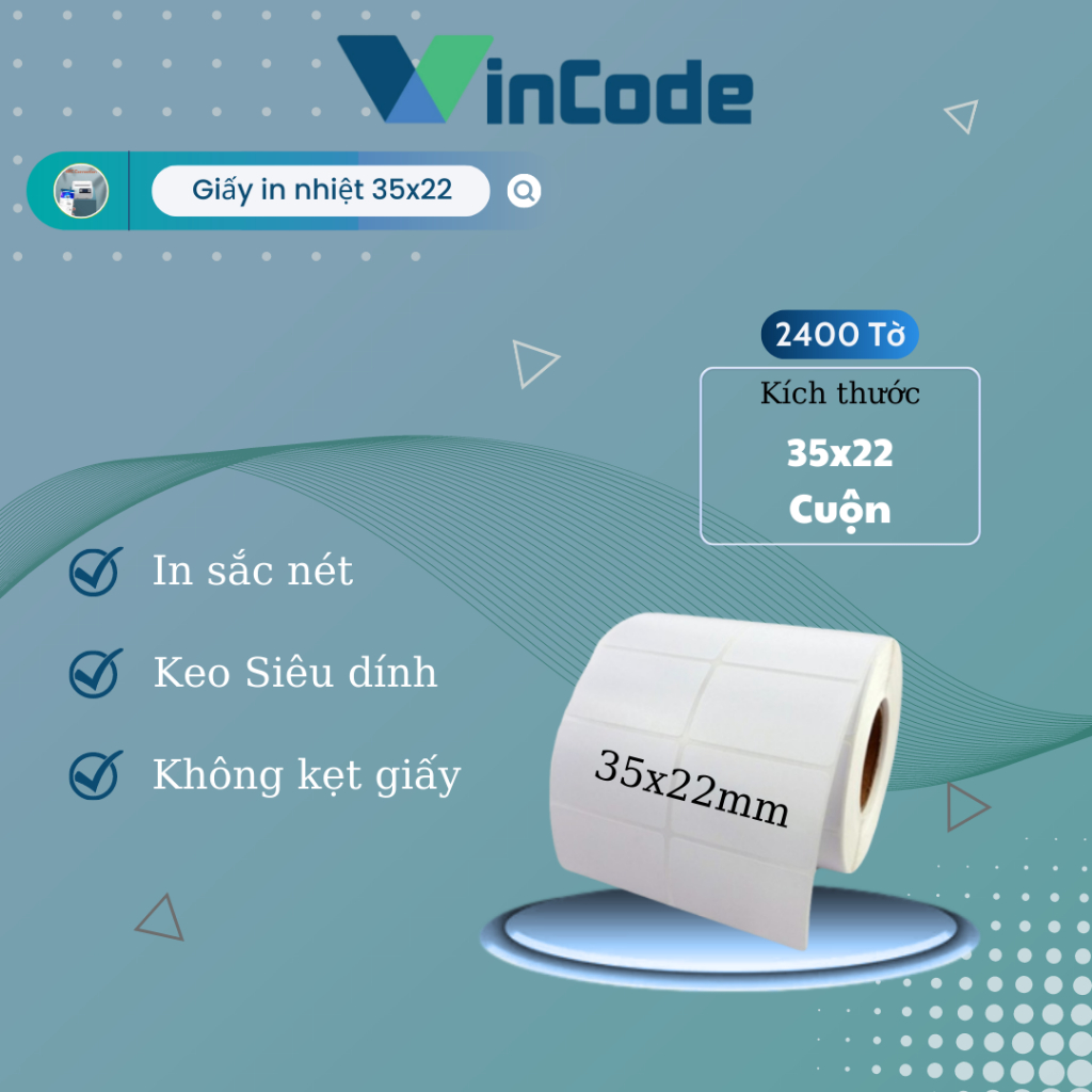 Order printing paper, barcode stamp printing paper, cheap 35x22mm ...