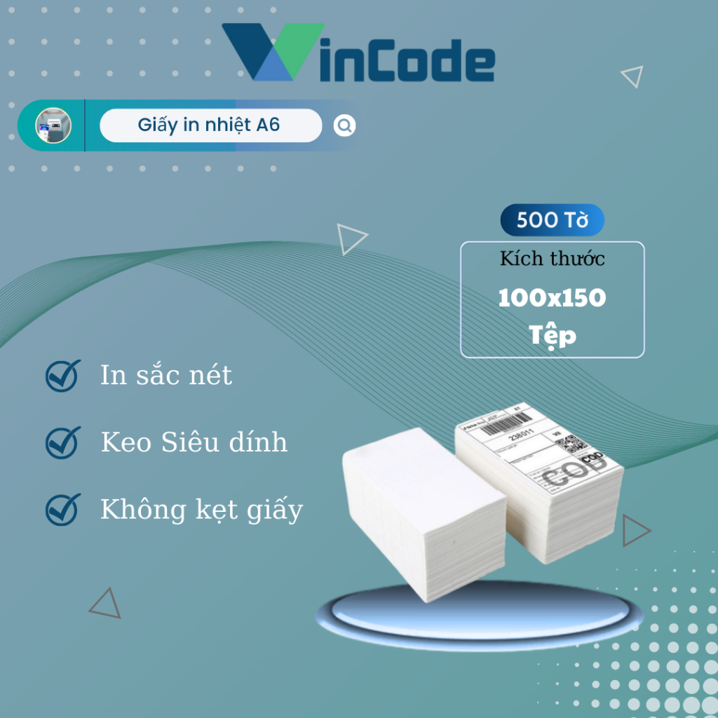 A6 Order Printing Paper, A6 Barcode Stamp Printing Paper, 100x150mm ...