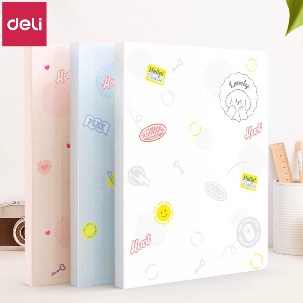 Leaf File Deli Document File 72493/72494 Genuine A4 Multi-Purpose ...