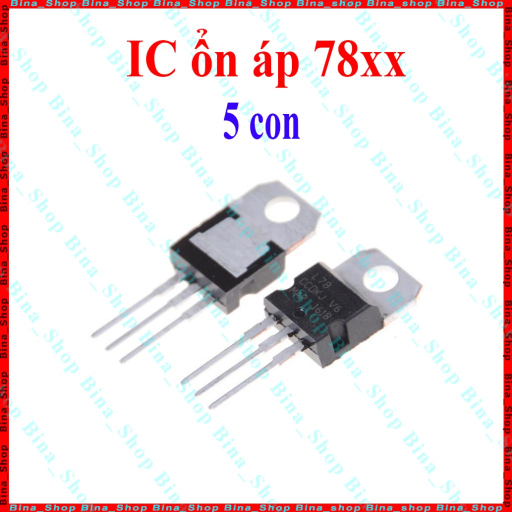 [5 Pieces] Voltage regulator IC L7805 L7812 Positive power IC 5V/12V L7805CV L7812CV | Shopee ...