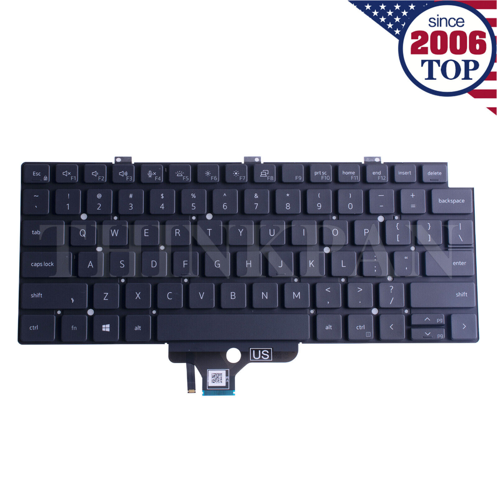 Dell Latitude (2 in 1) laptop keyboard 7320 5320 5330 7310 7330 - With ...