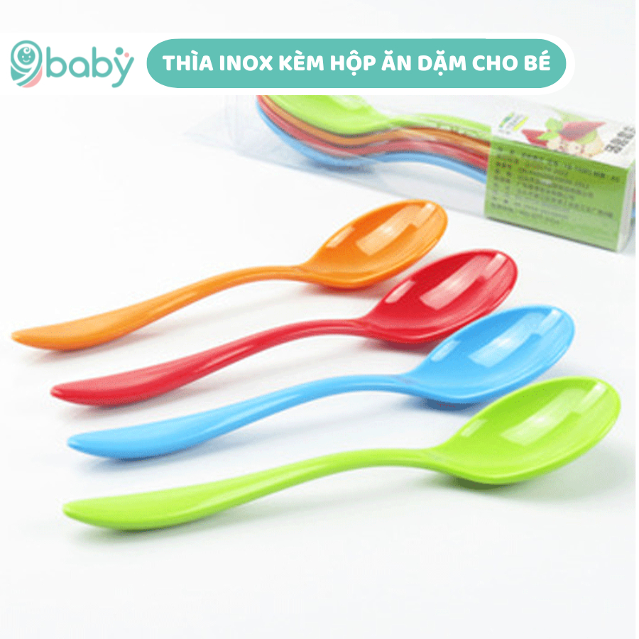 Set of 4 colorful spoons, full Japanese inomata box | Shopee Philippines