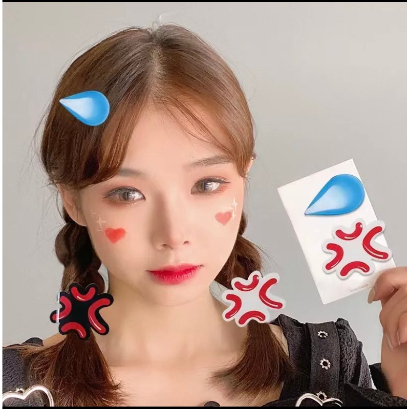 Expressive HAIR CLIP/ EMOTION/ EMOJI | Shopee Philippines
