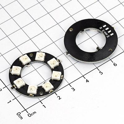 [ 2 PCS]- NEOPixel WS2812 5050 RGB 8 LED 5VDC Display Circuit | Shopee ...