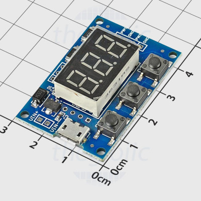 2-channel PWM Pulse Generator Circuit 7-Segment LED Display 1Hz-150KHz ...