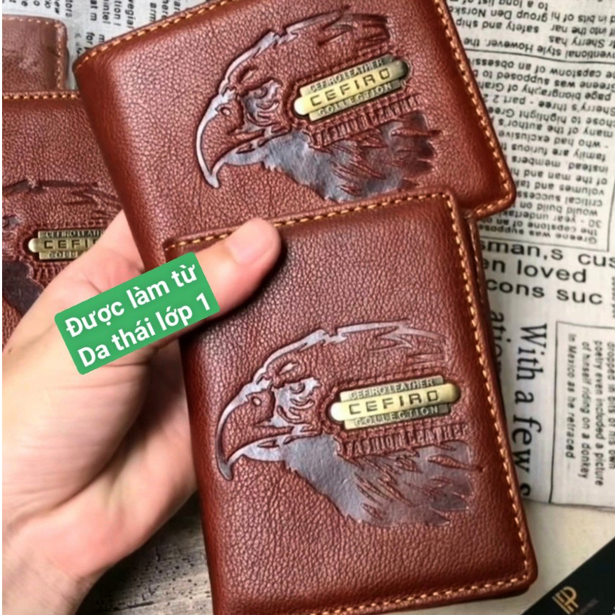 Cefiro Men's Genuine Cow Leather Wallet - Exclusive Color TABUSTORE ...