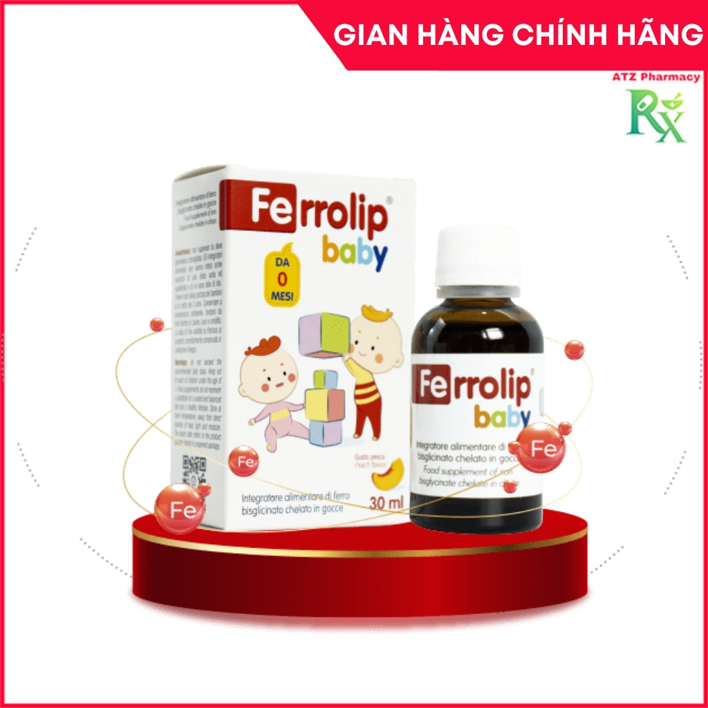 Ferrolip Baby helps blood formation, reduces the risk of iron ...