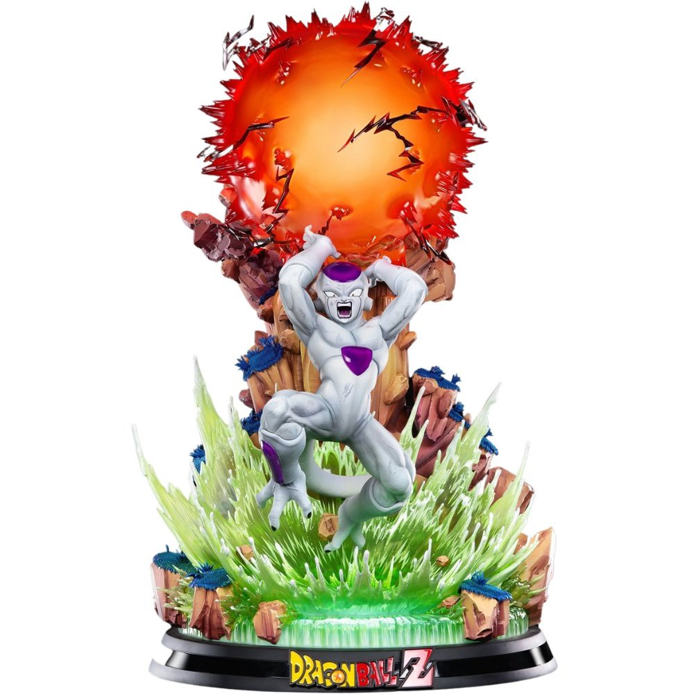 Dragon ball Model Frieza Lifting Bridge With led 25cm High Super Sharp ...