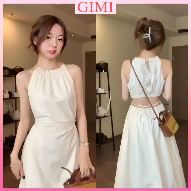 Pink/black/blue/white CUT BACK MAXI DRESS MINA DRESS FOR THE BEACH AND ...