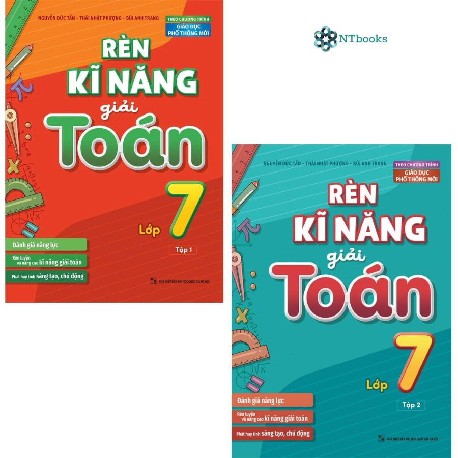 Combo of 2 Books to Practice Math Solving Skills Grade 7 Volume 1 ...