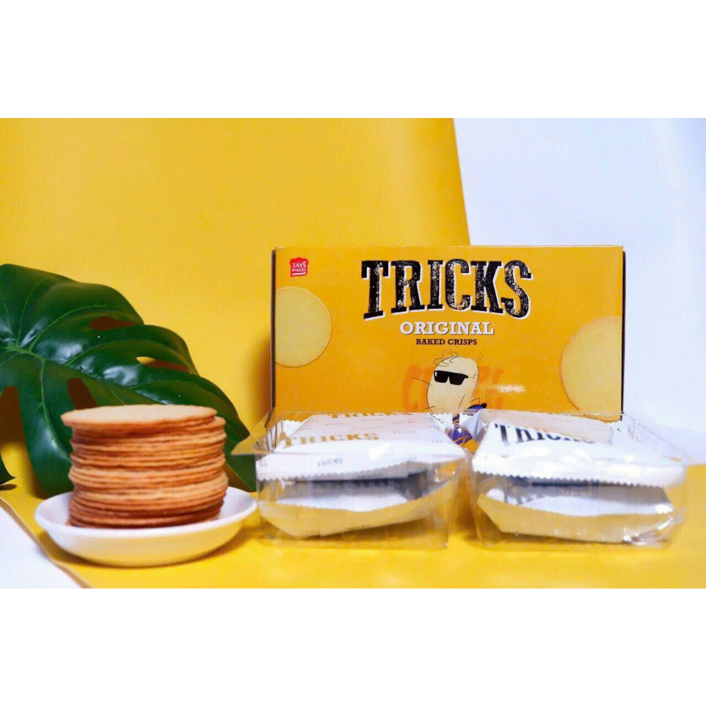 Tricks Potato Chips 3 Flavors (Box of 4 packs x 45gr) | Shopee Philippines