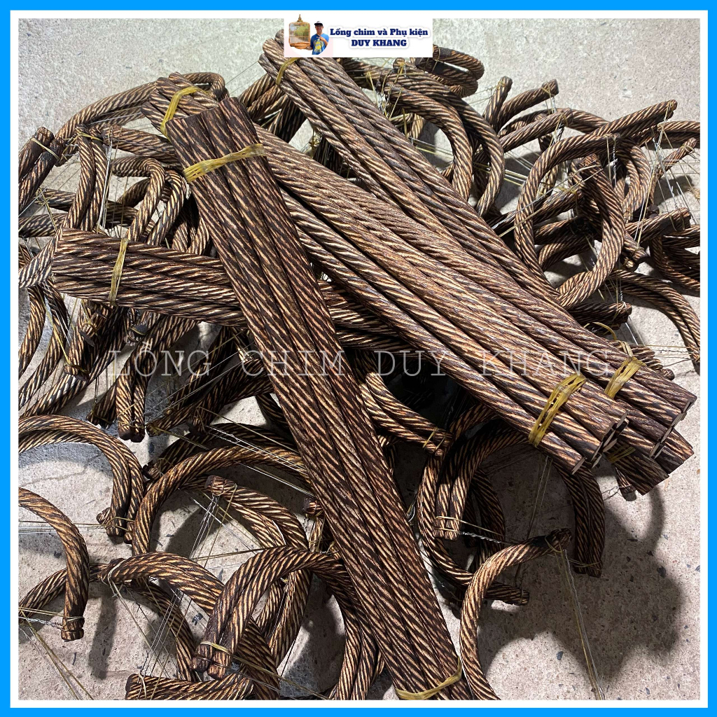 Very beautiful crested cage rattan bridge, straight bridge, rattan ...