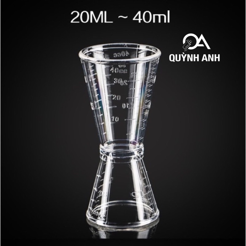 Double-ended plastic measuring cup (20ml-40ml) | Shopee Philippines