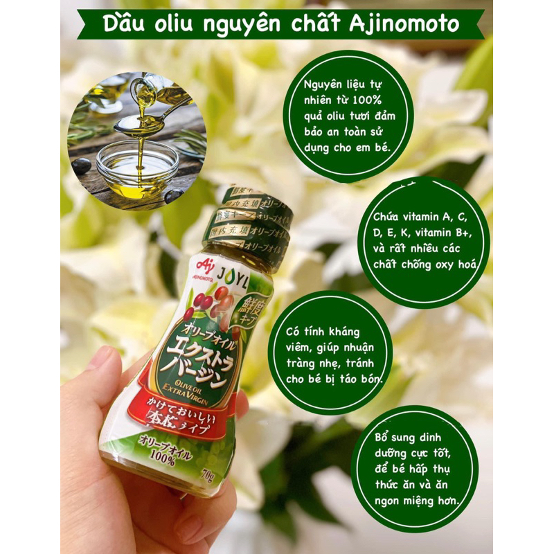 Ajinomoto JAPANESE OLIVE OIL 70g, 200g | Shopee Philippines