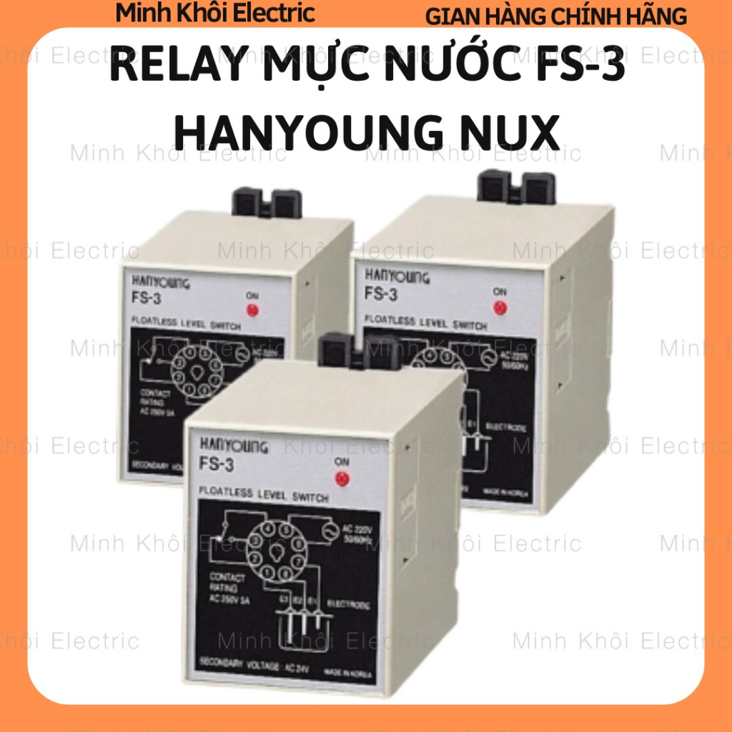 Hanyoung fs-3 Water Level Controller, FS3 hanyoung nux Water Level ...