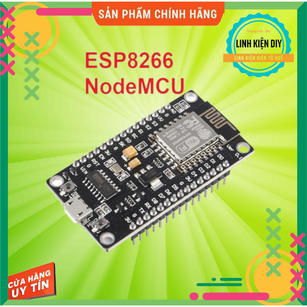Ch340 NodeMcu V3 Lua Wireless WIFI Module ESP8266 ESP-12E With pcb Antenna | Shopee Philippines