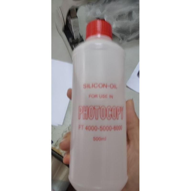 (500ml Bottle) Silicone oil for photocopiers and printers | Shopee ...