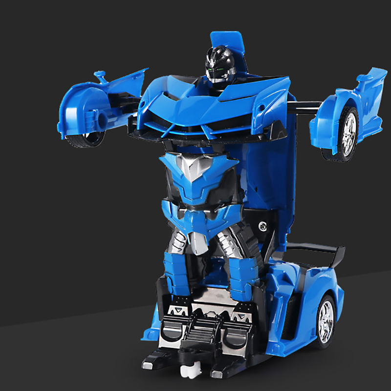 Superman transforming remote control car, robot transforming bus with ...