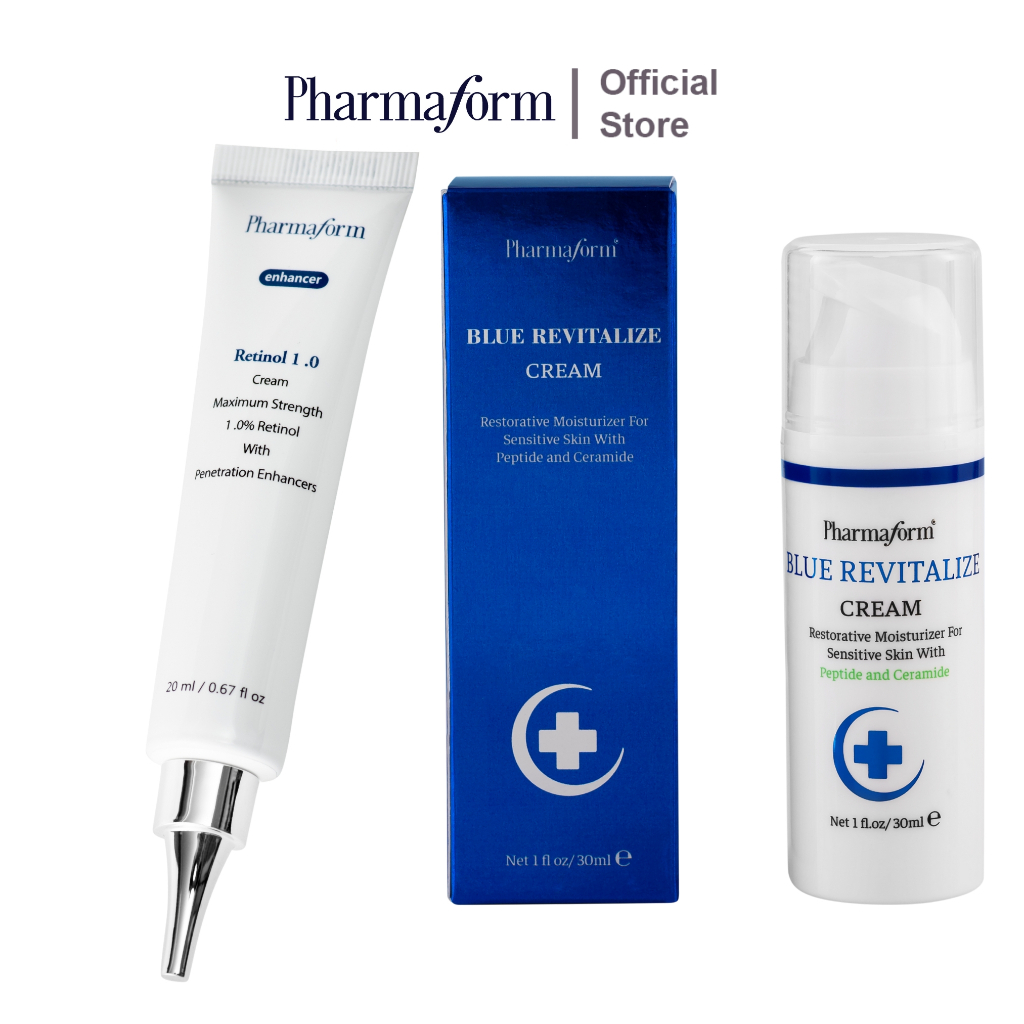 [COMBO] Pharmaform Retinol Enhancer Anti-Aging Essence And Moisturizing ...