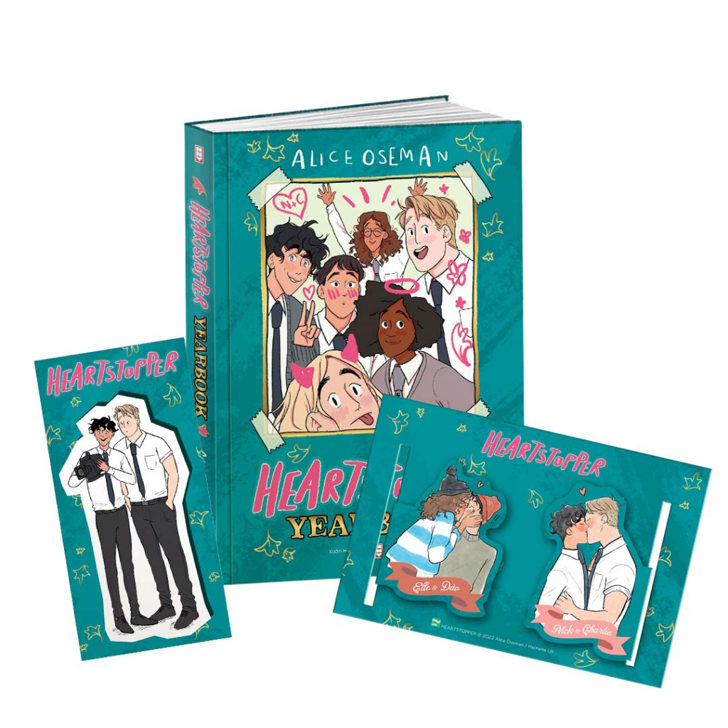 Books Heartstopper Yearbook Hard Cover Shopee Philippines