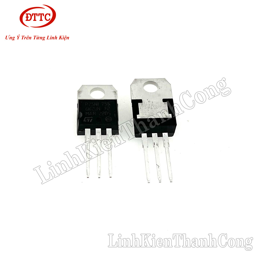 Mosfet 75NF75 N-CH 75A 75V TO220 (Genuine) | Shopee Philippines