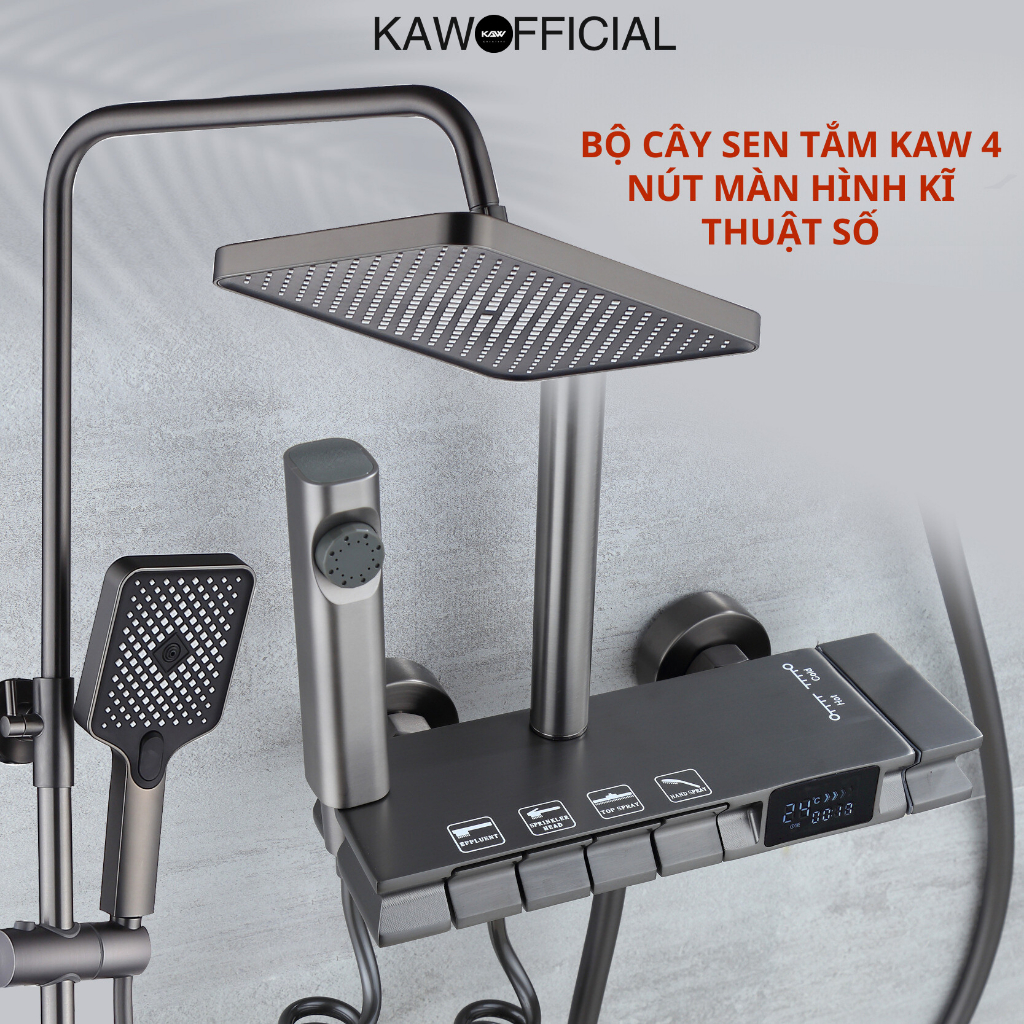 Kaw Shower Tree Standing KAW 4 Modes Keyboard Key Design, Genuine ...