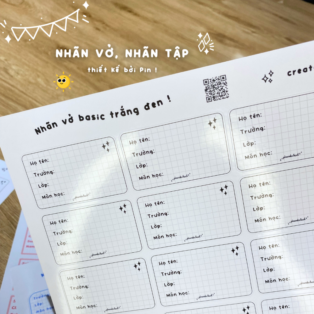 [UPDATING] Colorful handwritten notebook labels, subject notebook ...