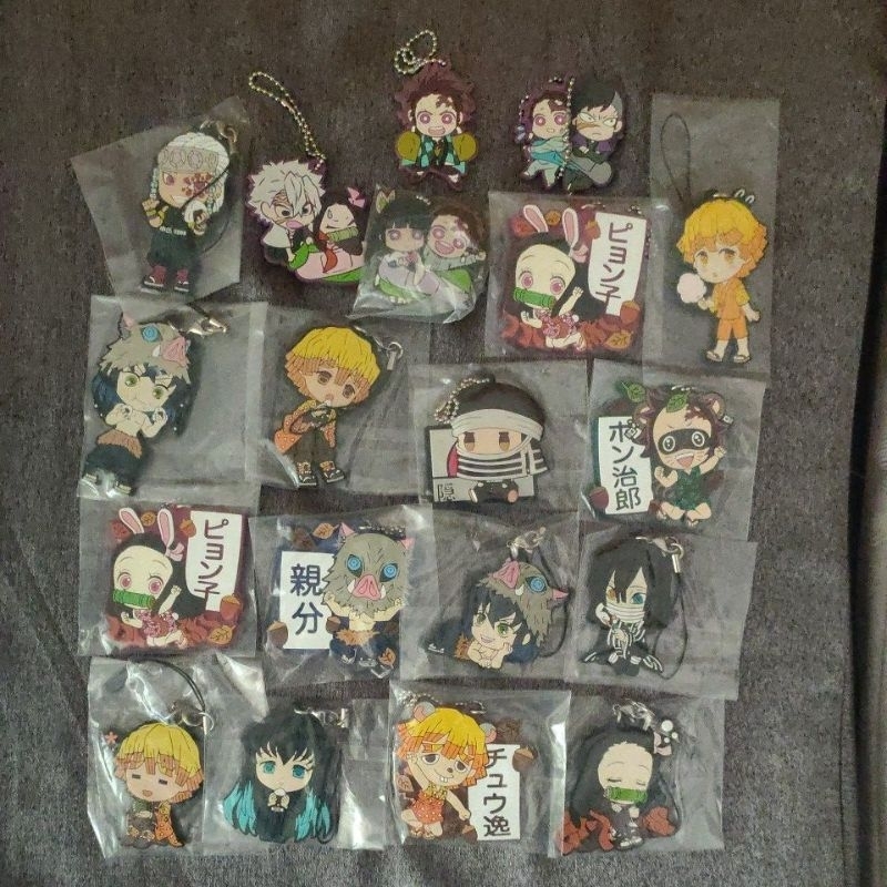 Collection of Kimetsu no Yaiba character keychains | Shopee Philippines