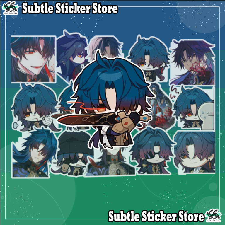 [Honkai Star Rail] - Set of 10/15 Sticker Blade game Honkai Star Rail ...