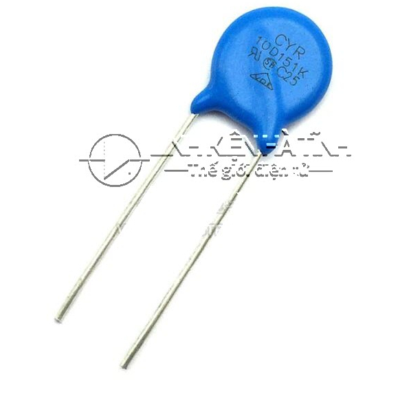 20 overvoltage protection capacitors 110V 10D151K Varistor 10D151 150V ...