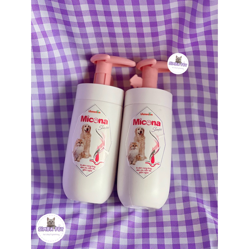 Micona SHOWER MILK TO TREAT FUNGUS, SKIN INFLAMMATION FOR DOGS AND CATS ...