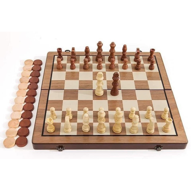 American Export Chess, The Chess Piece Is Made Of Magnet-Bottom Oak ...