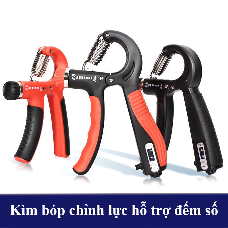 XO R-shaped Counting Arm Exercise Pliers, Spring Adjustable Force From ...