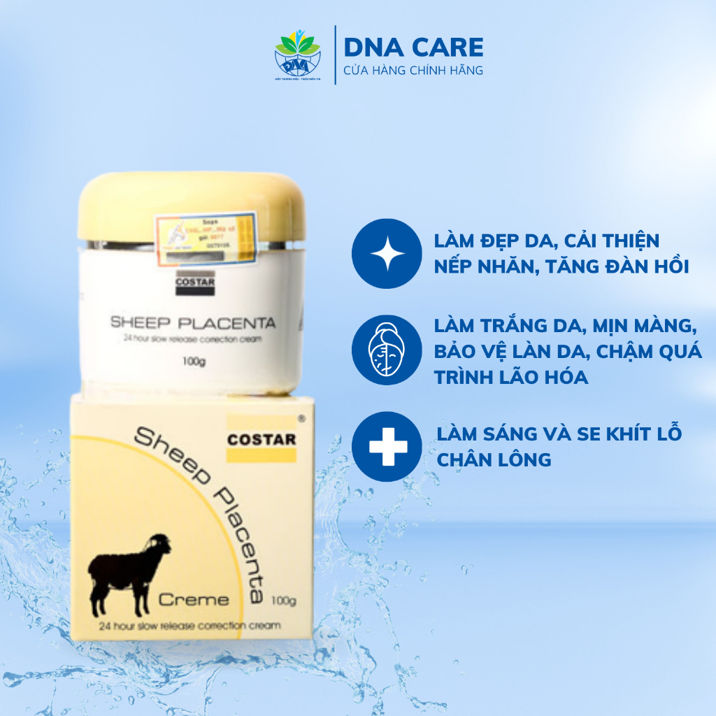 Costar Sheep Placenta Sheep Placenta Sheep Placenta Face Cream 100gr ...