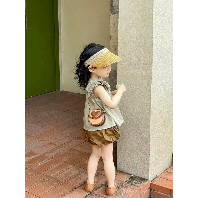 Korean Set Set For Girls Luxurious Summer Lady (10-28kg) | Shopee ...