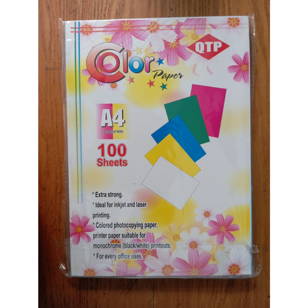 A4 Color Thai Cardboard - 180gms (100 Sheets) | Shopee Philippines