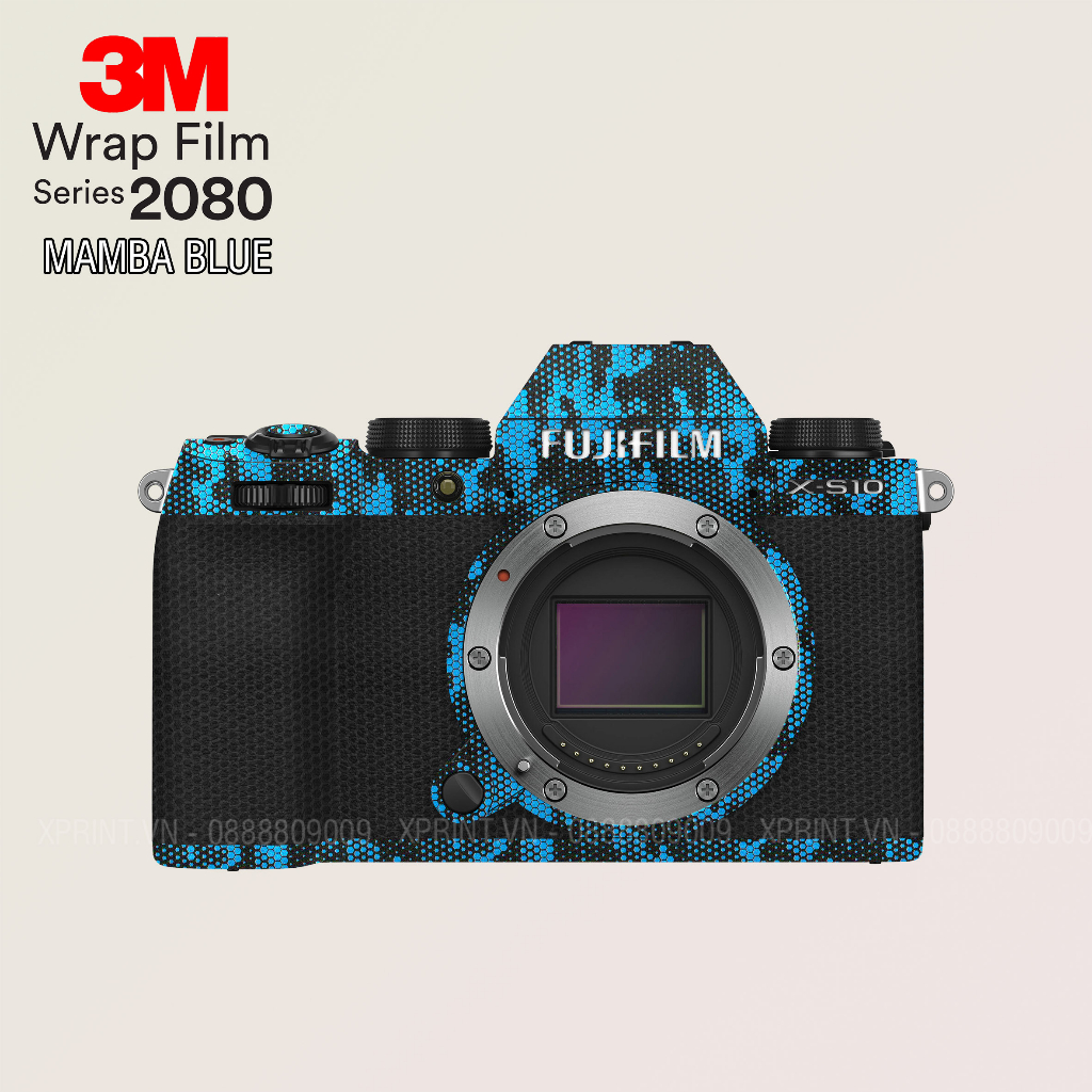 3m embossed sticker and skin 2080 for Fujifilm XS10 camera | Shopee ...