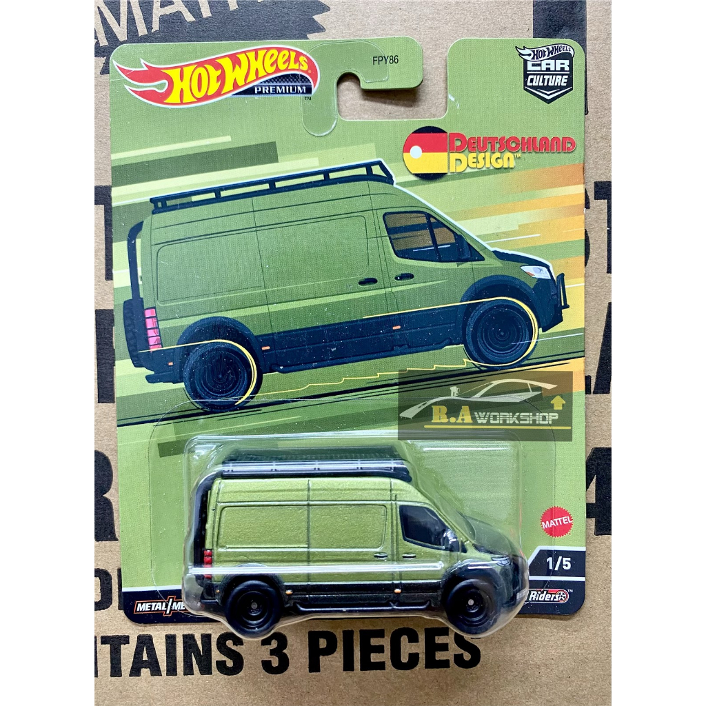 Hot wheels Genuine Premium MERCEDES - BENZ SPRINTER (Green) | Shopee ...