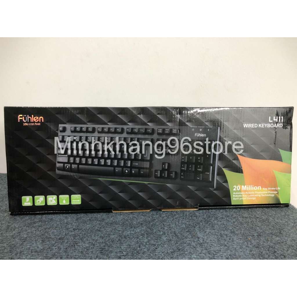 Genuine Ninza Fuhlen L411 game Keyboard | Shopee Philippines