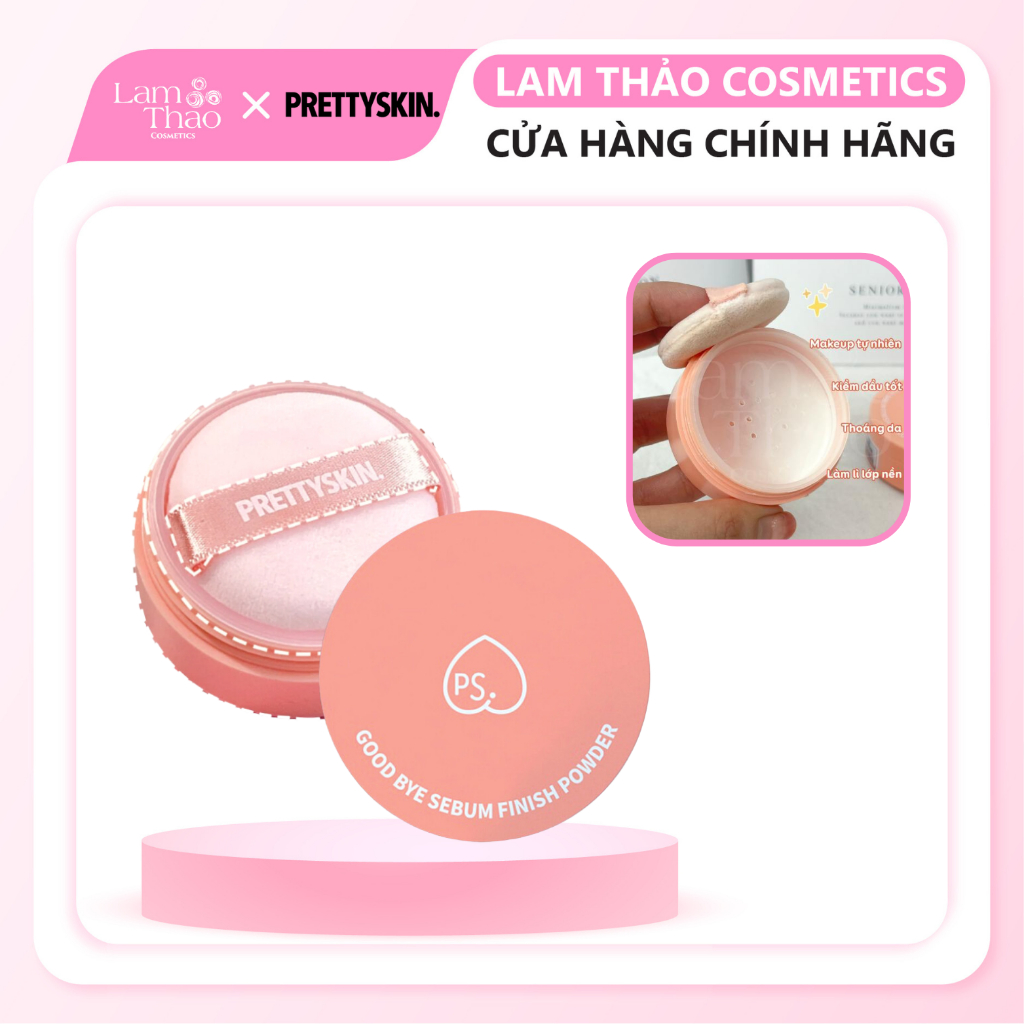 Pretty Skin Goodbye Sebum Finish Powder 5g | Shopee Philippines