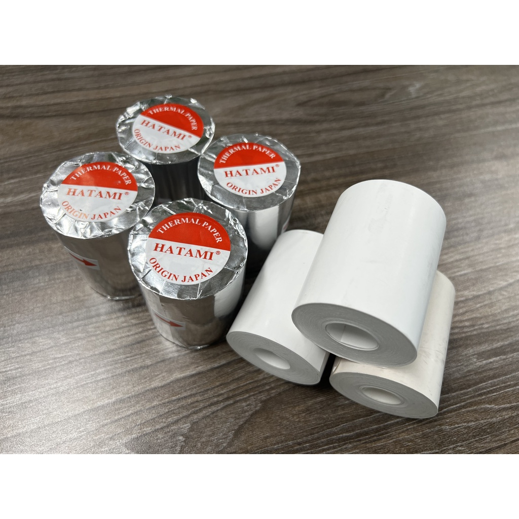 1 Roll of receipt printing paper 57x38mm (POS machine printing paper ...
