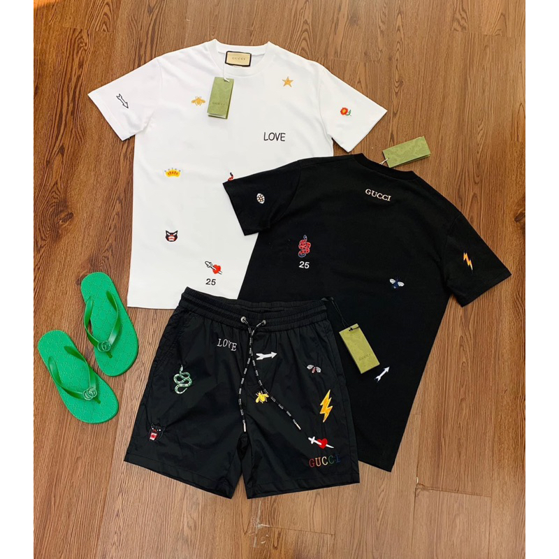Gc T-Shirt With Embroidered logo Pattern Is Extremely Good, Suitable ...